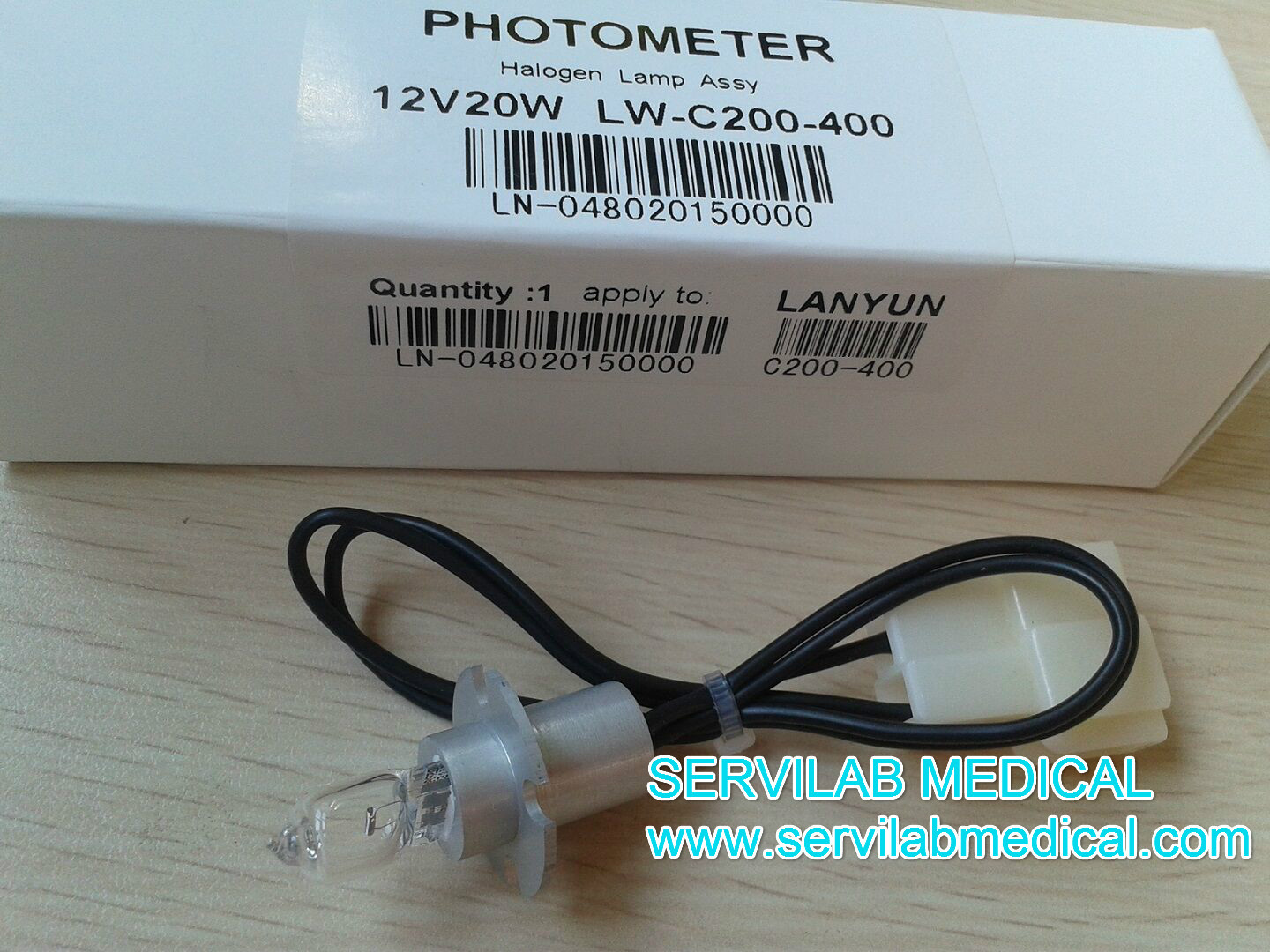 Landwind LW C100PLUS C200 C300 C360 C400 12V 20W Holagen Lamp Assy