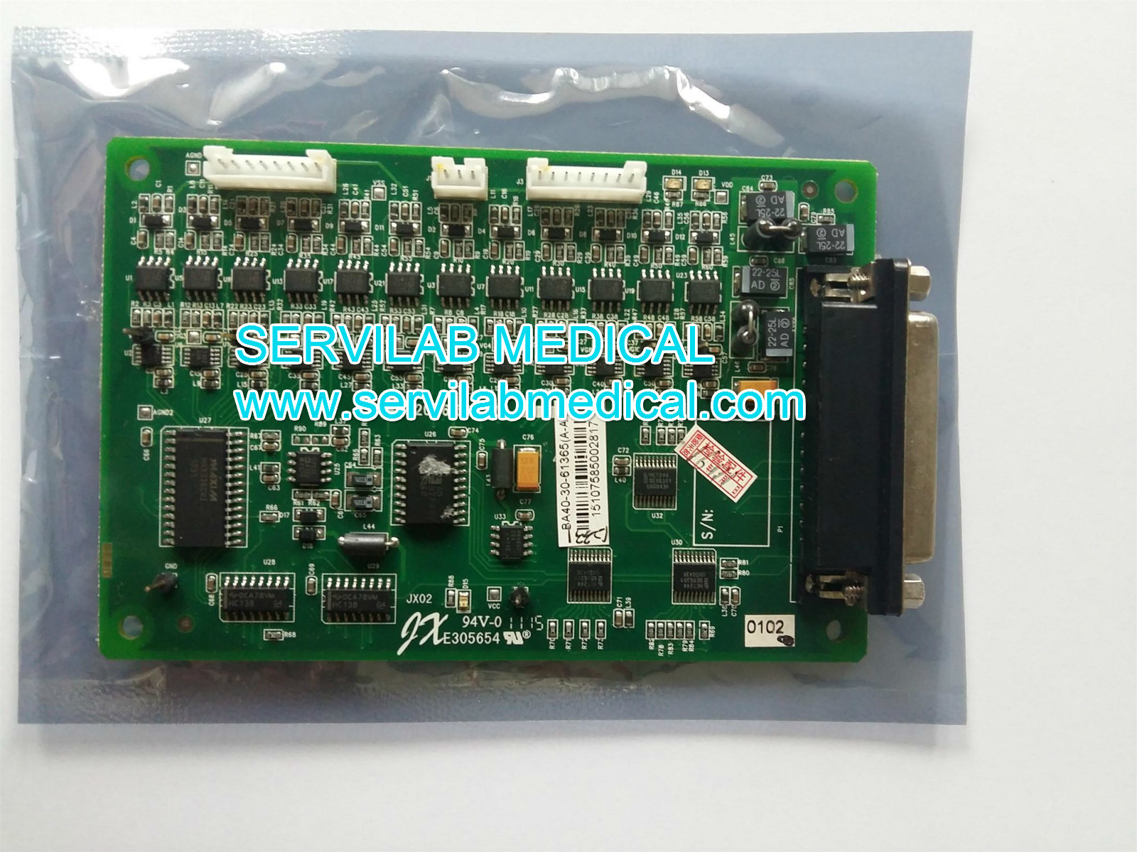 Mindray BS380 AD photometer board New BA40-30-61365