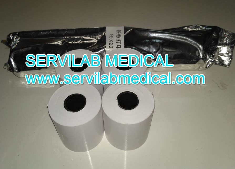 Mindray BC1800 BC2600 BC2800 BC3000 BC3200 Thermal paper 50mm*20m
